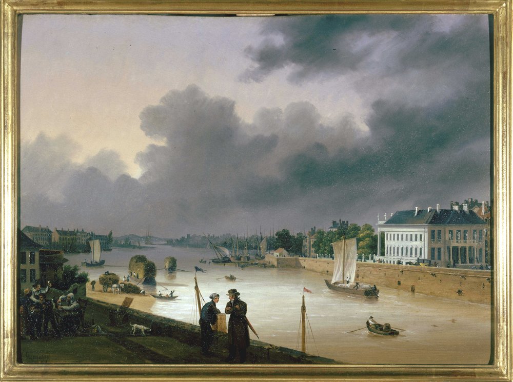 Le port de Nantes par Louis Garneray, vers 1820