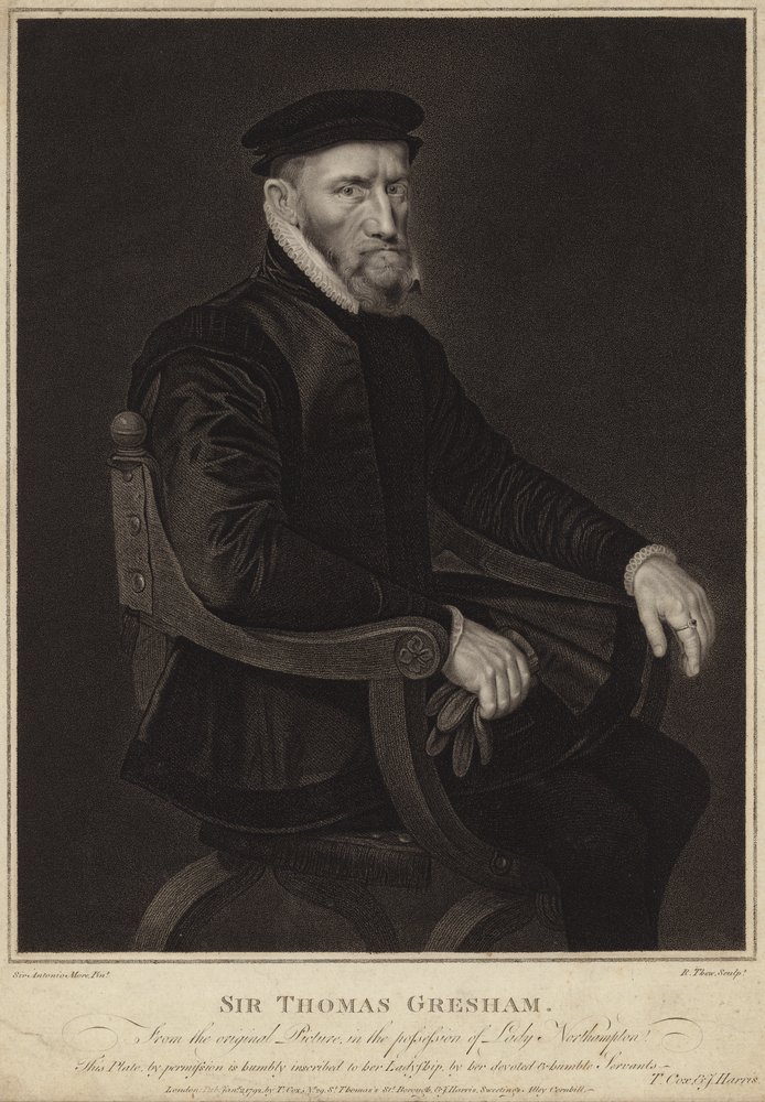 Portrait de Sir Thomas Gresham | Anthonis van Dashorst Mor