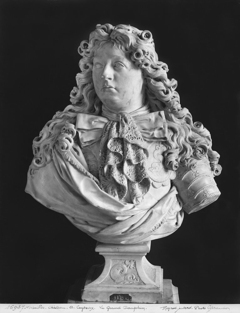 Buste de Louis de France (1661-1711) Monseigneur le Dauphin, connu sous ...