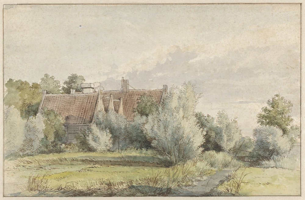 Maison entre les arbres | Arnoldus Johannes Eymer