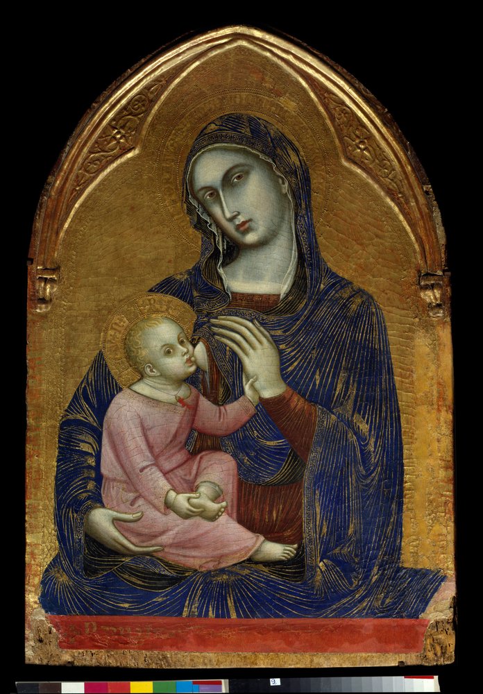 La Vierge et l'Enfant | Barnaba da Modena | Estampe d'art