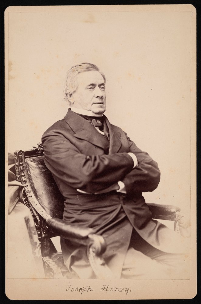 Portrait de Joseph Henry 1797-1878, entre 1868 et 1878