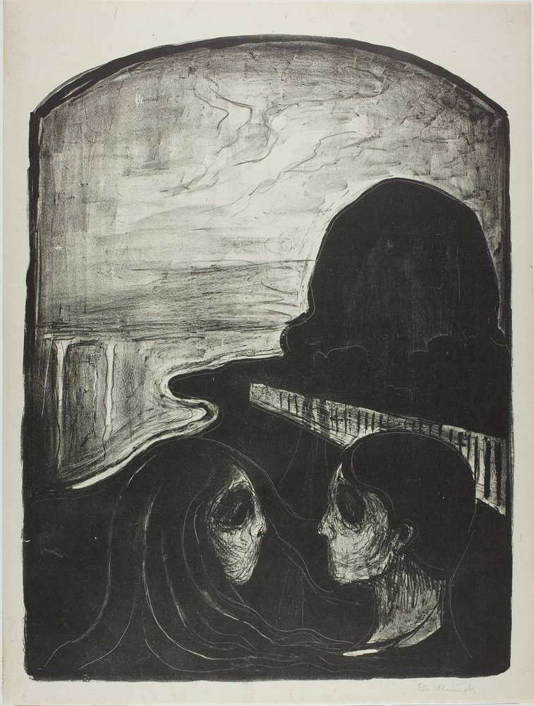 Attraction I | Edvard Munch | Estampe d'art