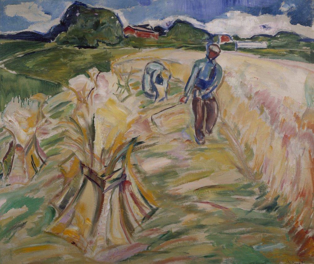 Croissance du sol | Edvard Munch | Estampe d'art
