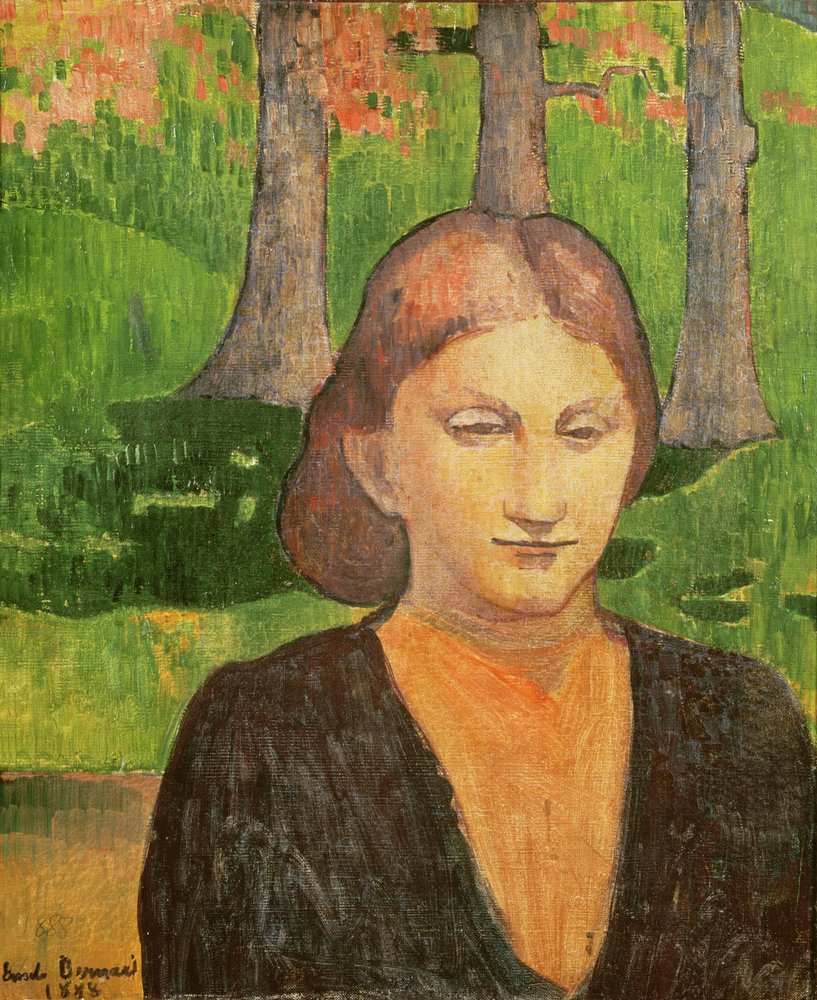 Portrait de ma sœur Madeleine, 1888 | Emile Bernard