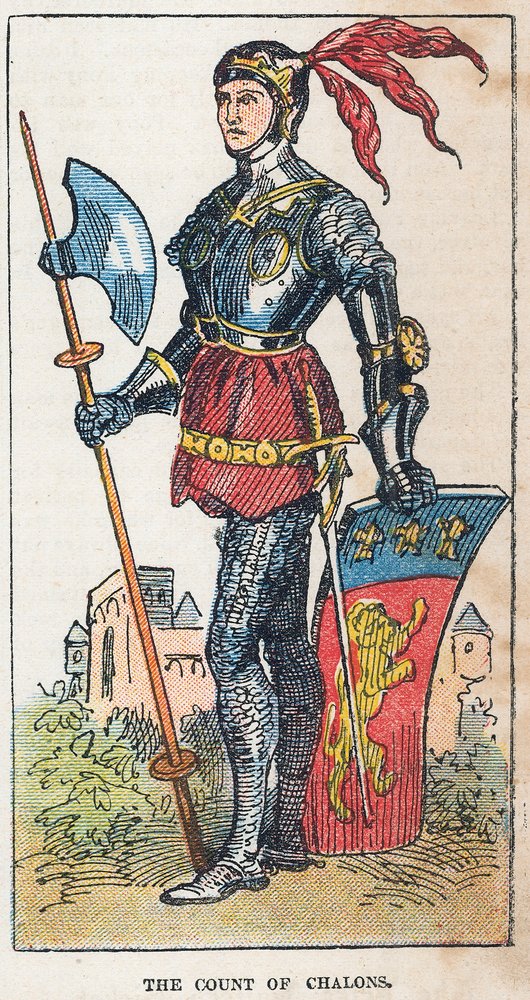 Le comte de Chalon | English School | Estampe d'art