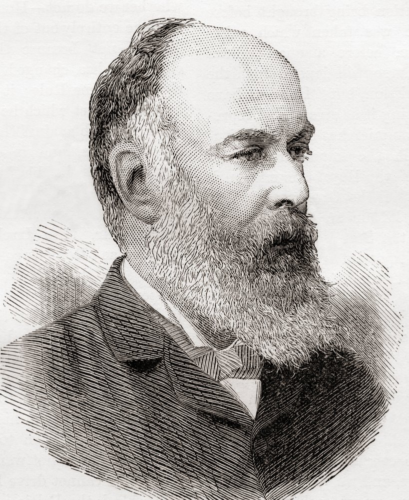 Sir John Eldon Gorst | English School | Estampe d'art