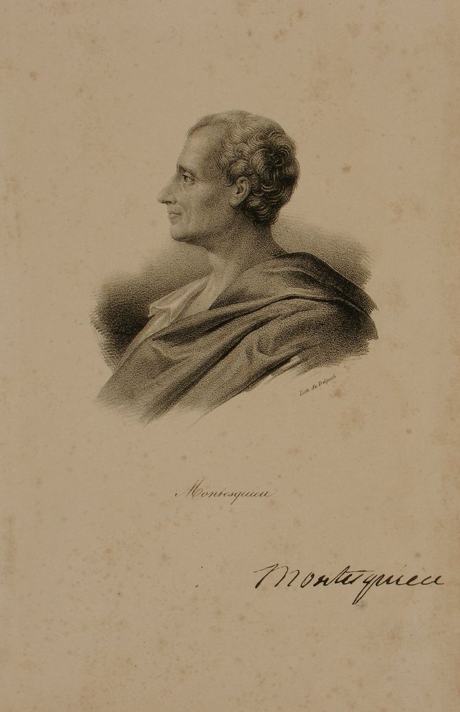Charles Louis de Secondat, Baron de Montesquieu
