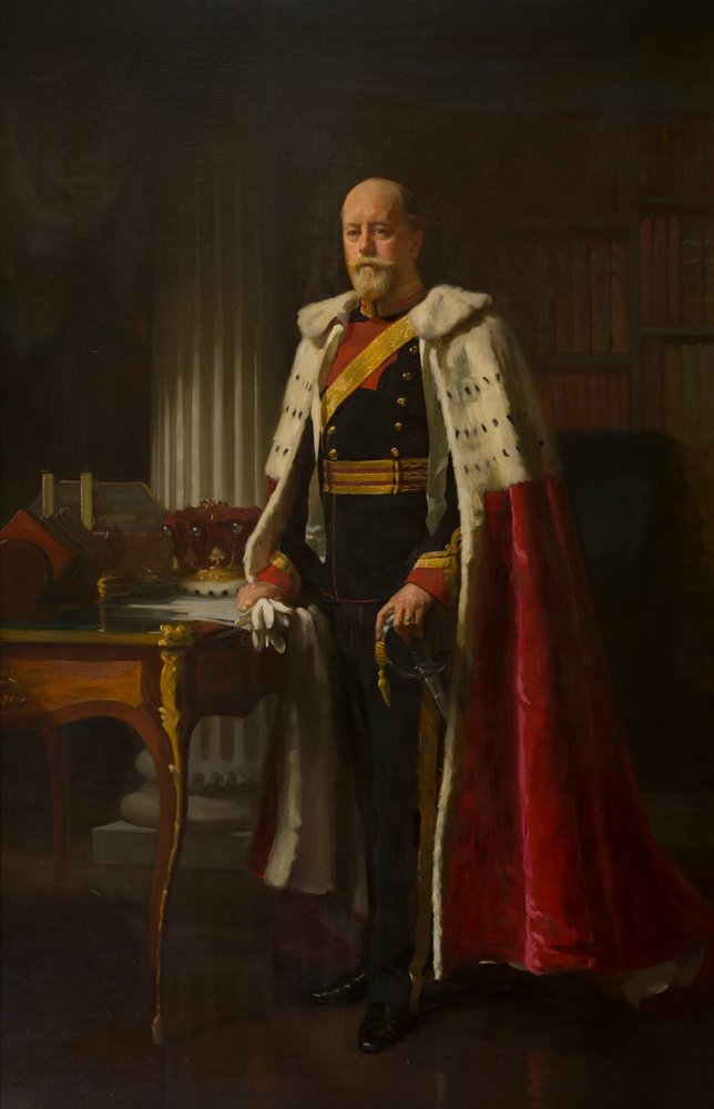 Portrait de George Cecil Orlando, 4e comte de Bradford (1845-1915), c ...