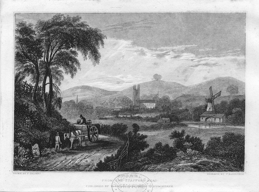 Pierre de la route de Stafford | Frederick Calvert