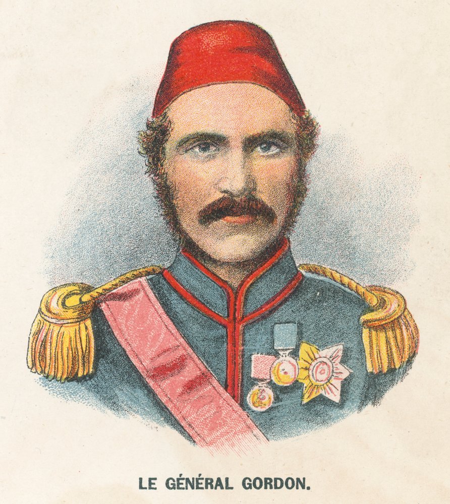 Général Gordon | French School | Estampe d'art