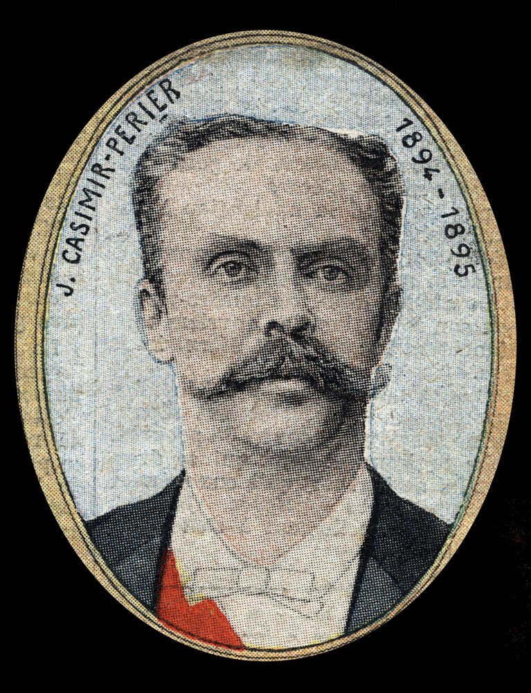 Portrait de Jean Casimir-Perrier (1847-1907), président de la ...