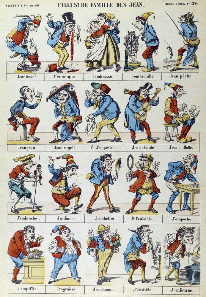 La famille illustre des John - image d'Épinal, Pellerin