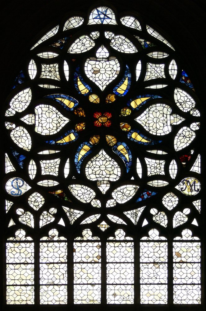 La rosace nord (rosace - interne) | French School