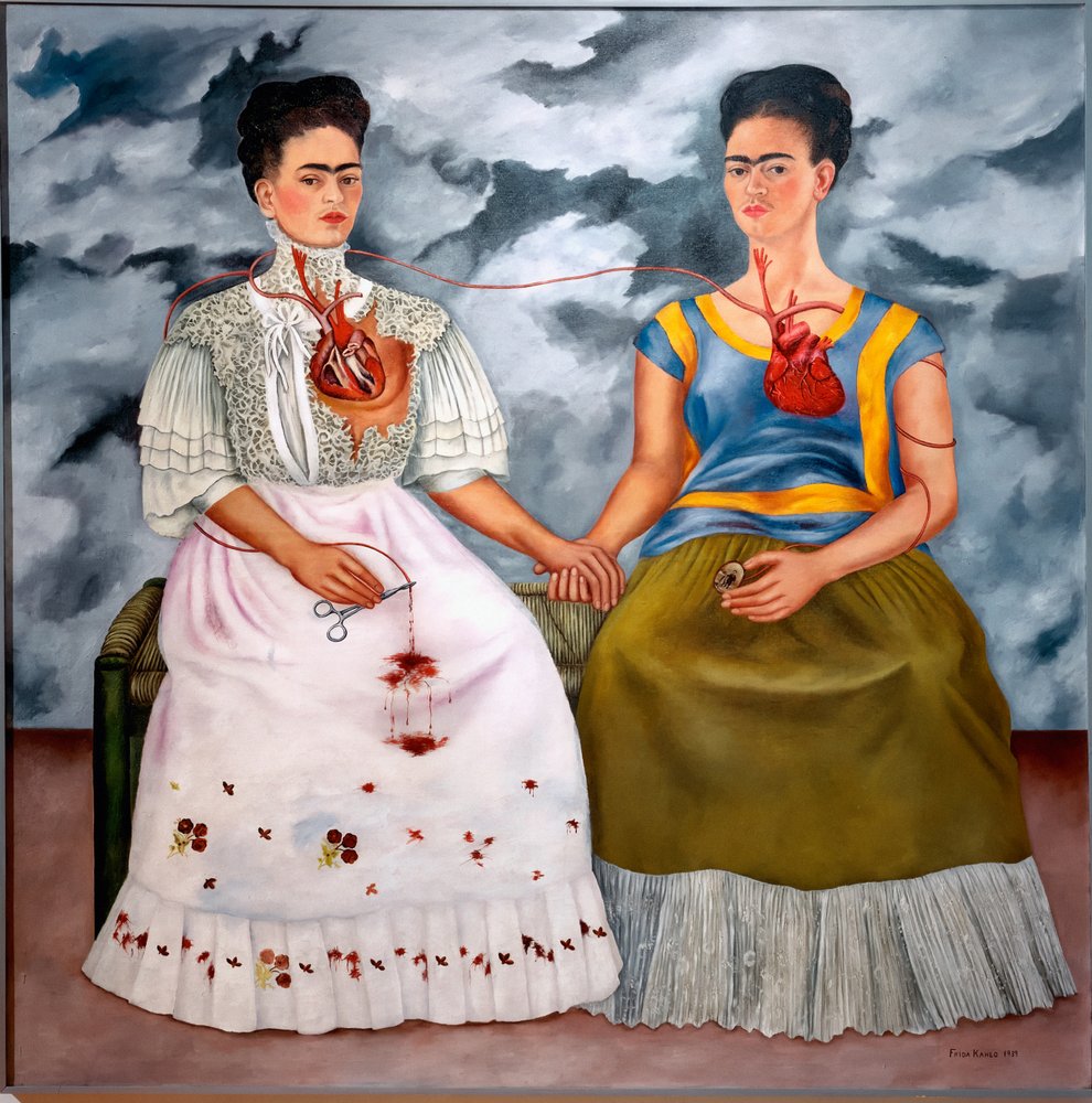 Les deux Fridas | Frida Kahlo | Estampe d'art