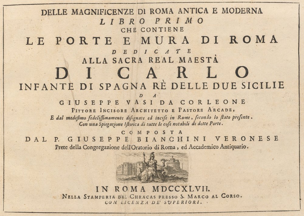 Delle Magnificenze di Roma Antica e Moderna (vol. 1)