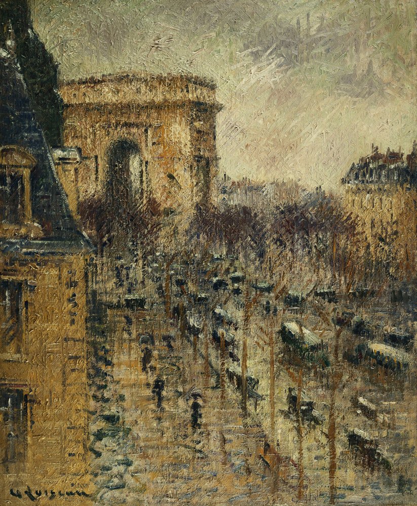 L'Arc de Triomphe, c.1930-1931 | Gustave Loiseau