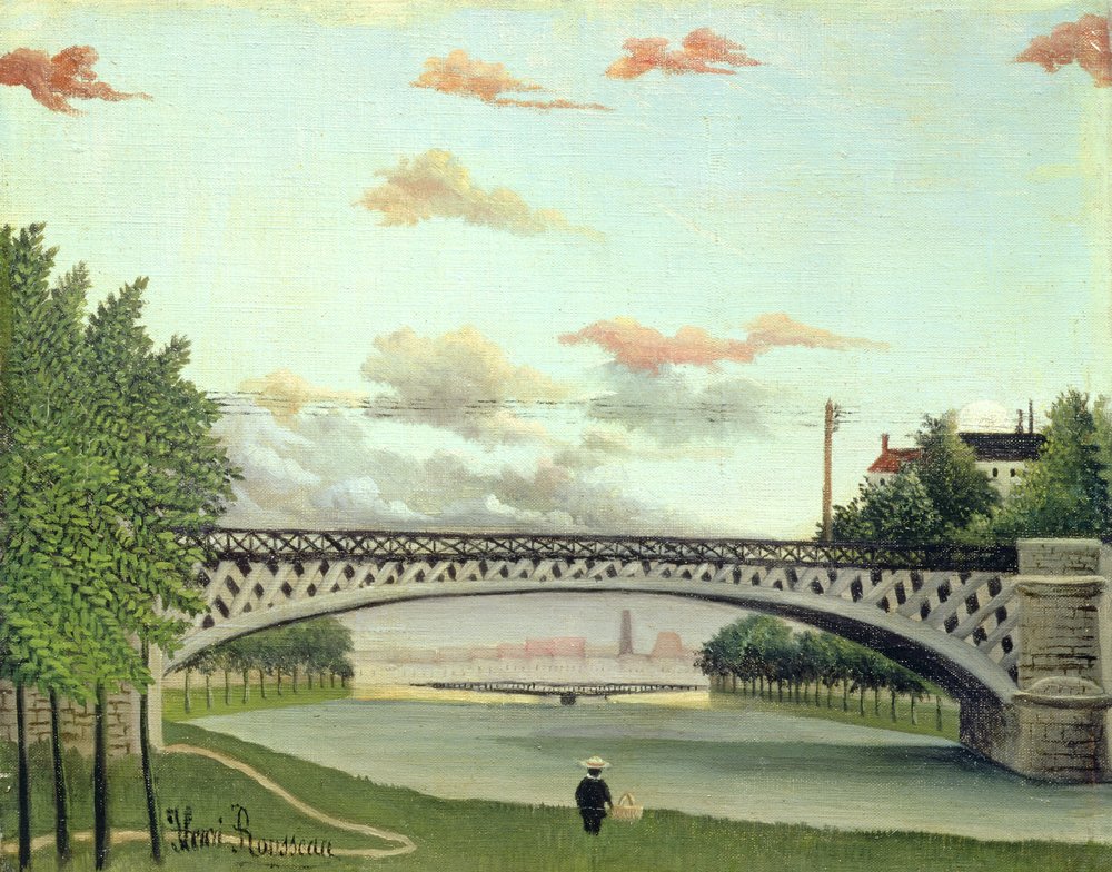 Le pont de Charenton, France | Henri Rousseau
