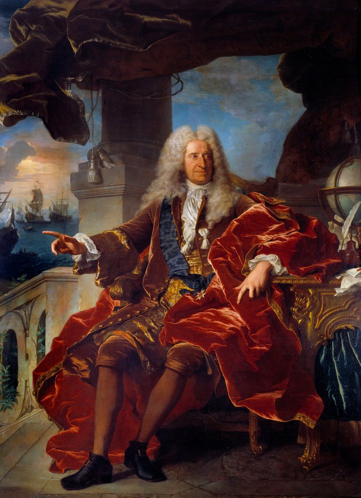 Portrait du banquier Samuel Bernard (1651-1739)