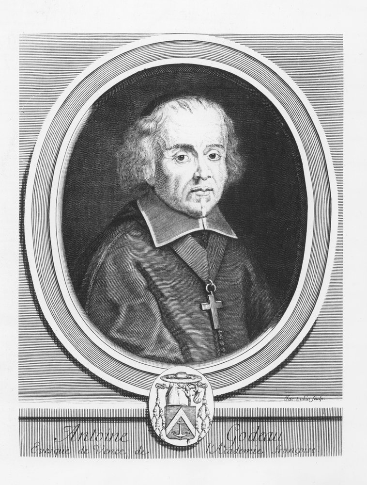 Portrait d'Antoine Godeau | Jacques Lubin | Estampe d'art