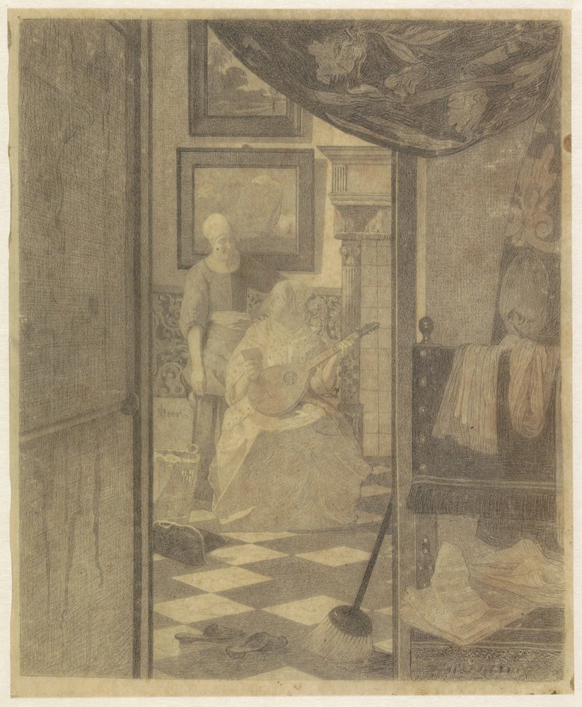 La lettre d'amour | Jan Veth | Estampe d'art