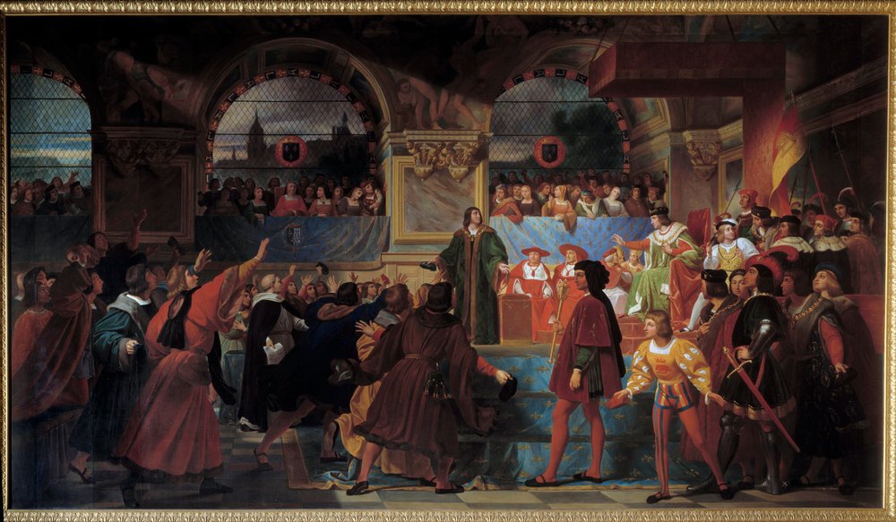 Le roi Louis XII proclamé père du peuple aux États généraux de Tours le ...