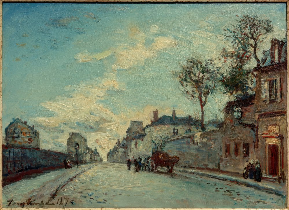 Paris, la rue Picpus | Johan Barthold Jongkind
