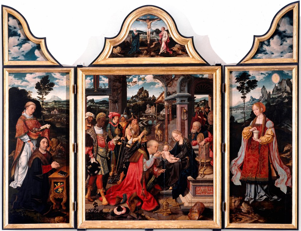 Triptyque de l'Adoration des Mages | Joos van Cleve