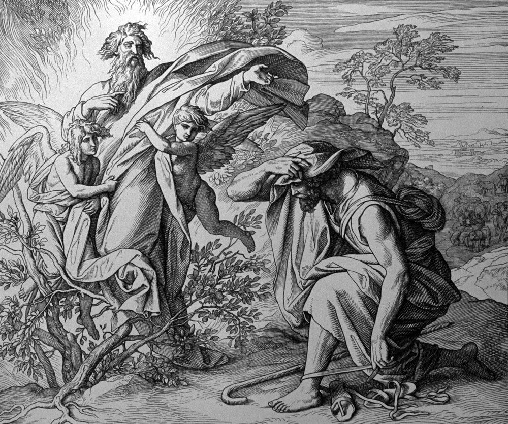 Le Buisson Ardent | Julius Schnorr von Carolsfeld