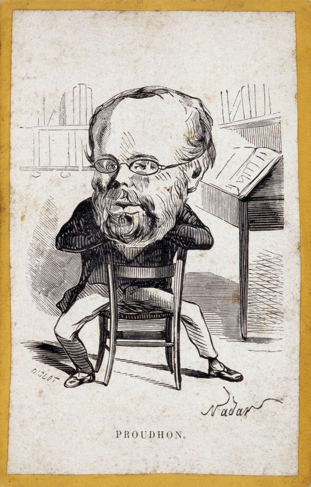 Portraits-charge par Pierre-Joseph Proudhon | Nadar