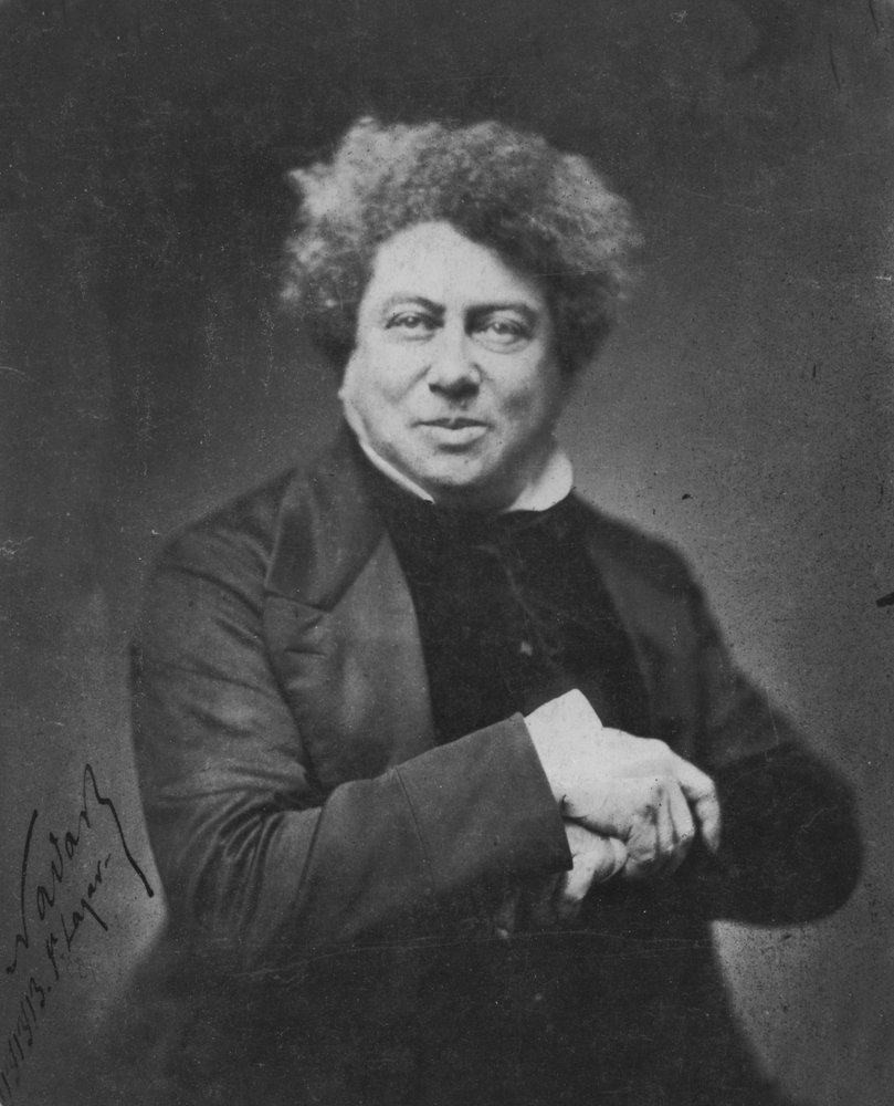 Portrait d'Alexandre Dumas, 1855 | Nadar | Estampe d'art