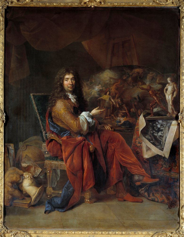 Portrait de Charles Lebrun, premier peintre du roi Louis XIV