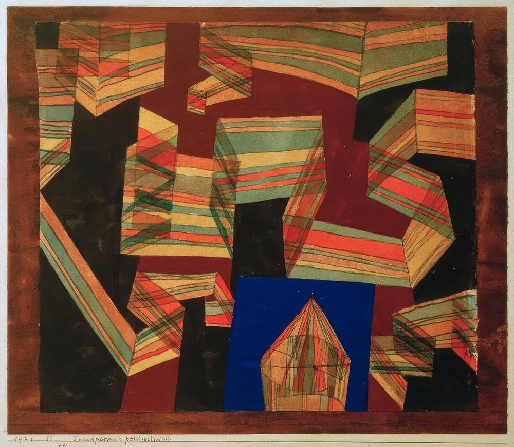 Transparent perspectif | Paul Klee | Estampe d'art