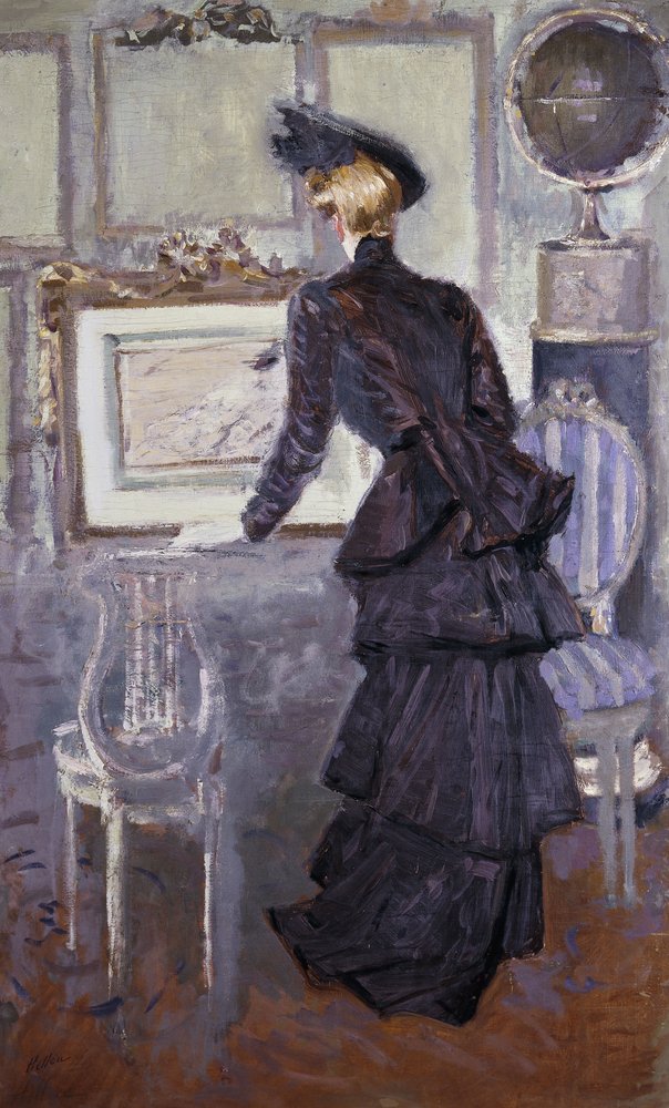 Daisy, princesse de Pless dans l'atelier de l'artiste, 1907