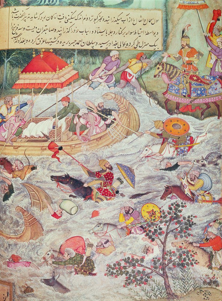 Illustration de l'Histoire des descendants de Timur