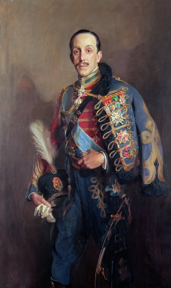 Portrait du roi Alphonse XIII d'Espagne (1886-1941)