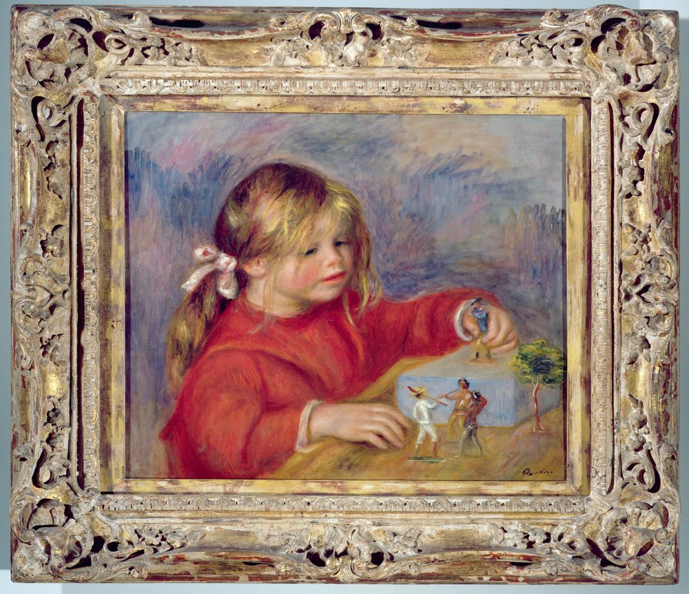 Claude Renoir jouant, vers 1905 | Pierre Auguste Renoir