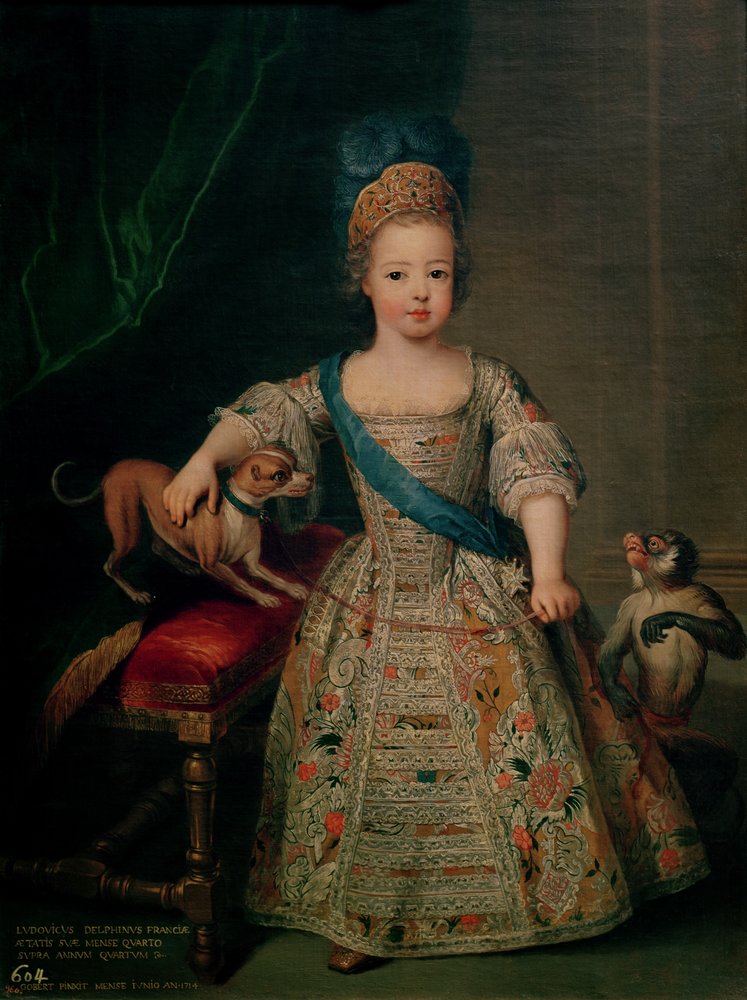 Louis XV (1710-74) enfant, 1714 | Pierre Gobert