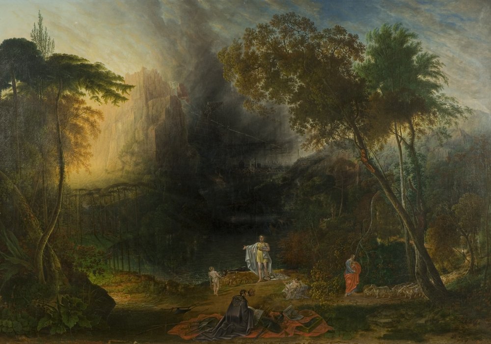 La venue du Messie et la destruction de Babylone, c.1832