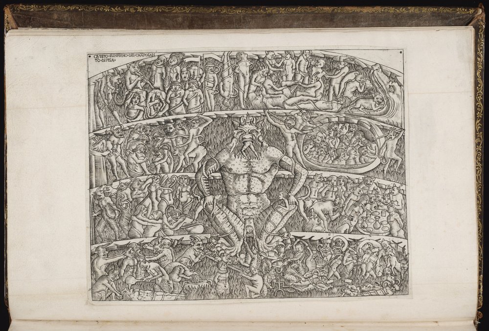 Illustration pour l'Enfer de Dante | Sandro Botticelli