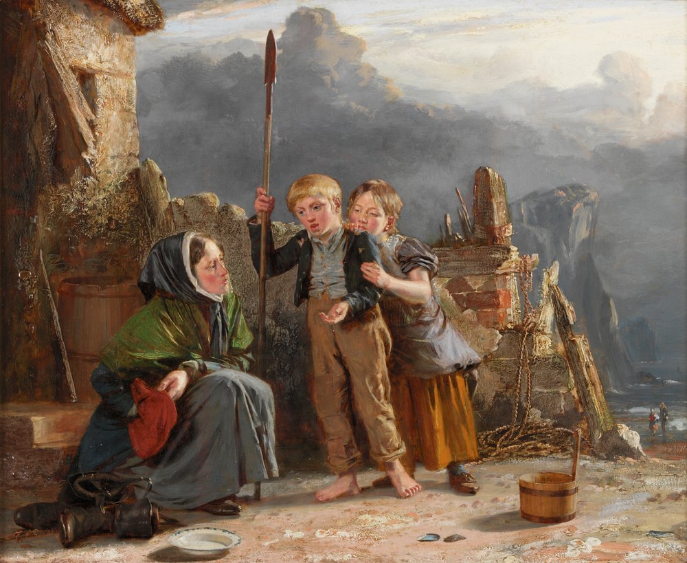 Le Sou attendu | Thomas Sword Good | Estampe d'art