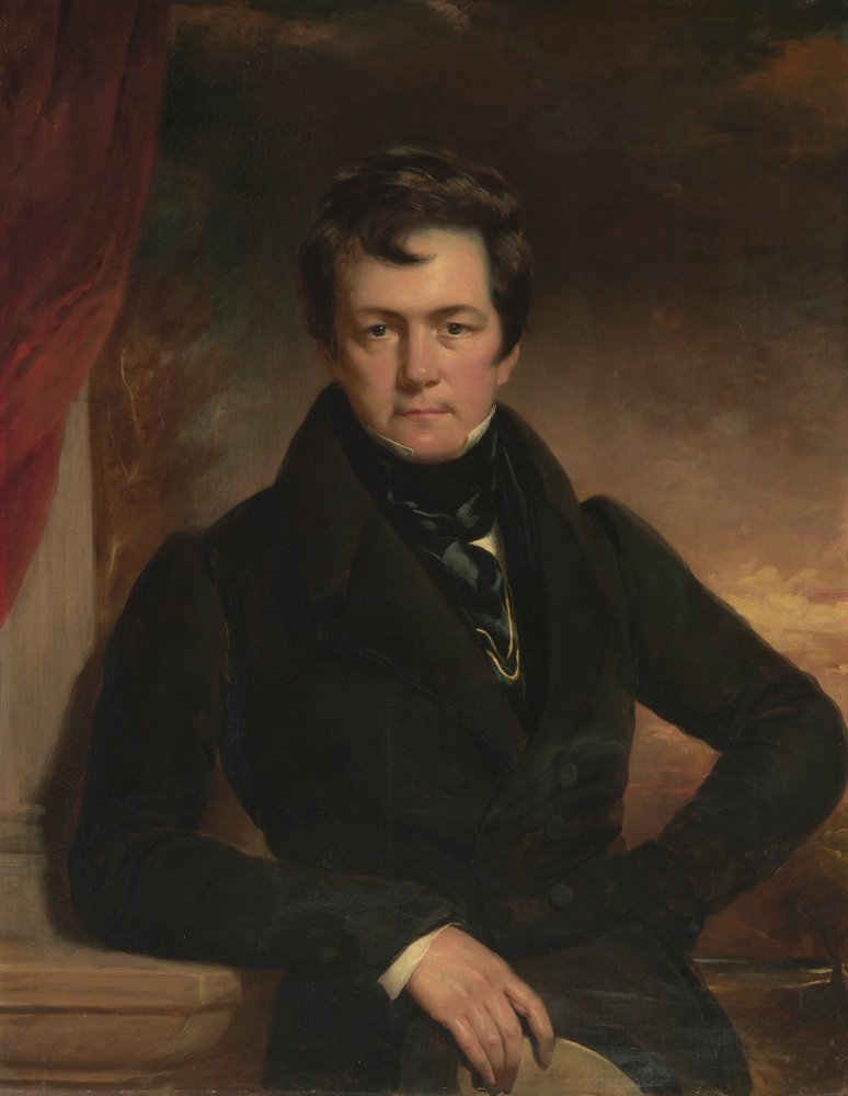 Portrait de Charles Frederick Schlaberg, Londres, 1827