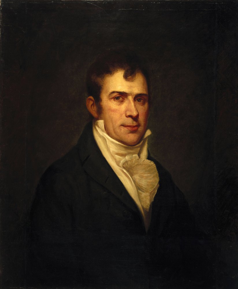 Robert Fulton, artiste et inventeur américain, vers 1800