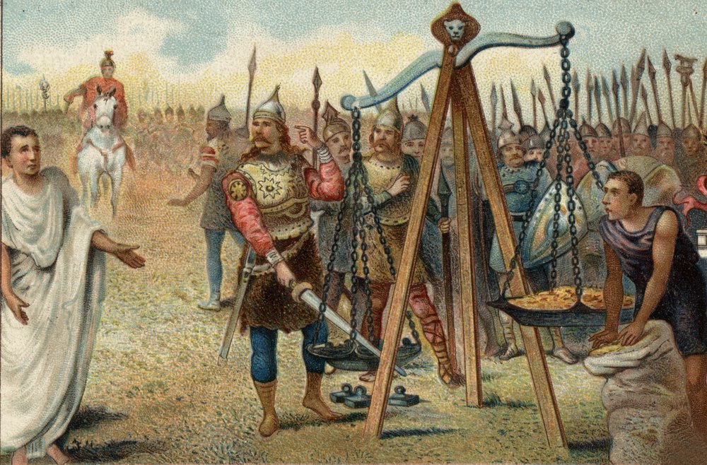 Toulon Bouclier Brennus Rome 15 Gallic Chieftain Images: PICRYL