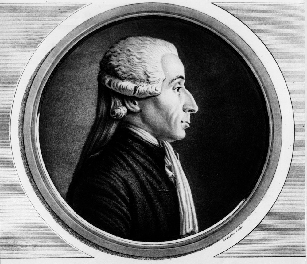 Portrait de Jean Sylvain Bailly (1736 - 1793), député aux États Généraux. Gravure dans ...