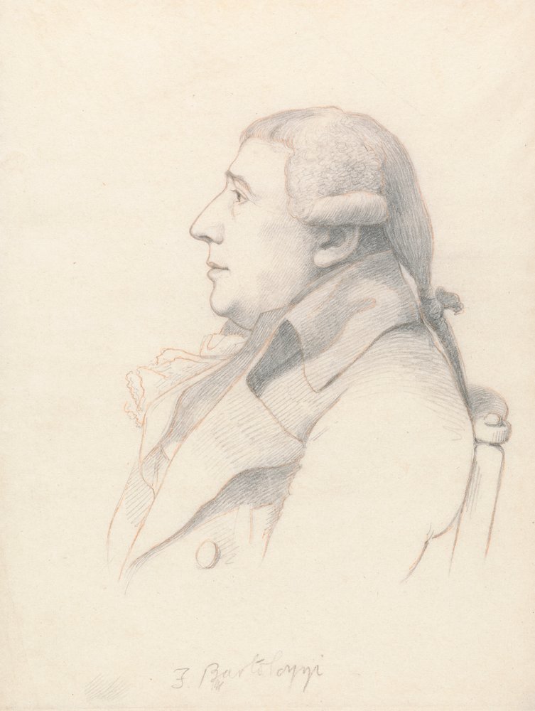 Portrait de Francesco Bartolozzi | William Daniell