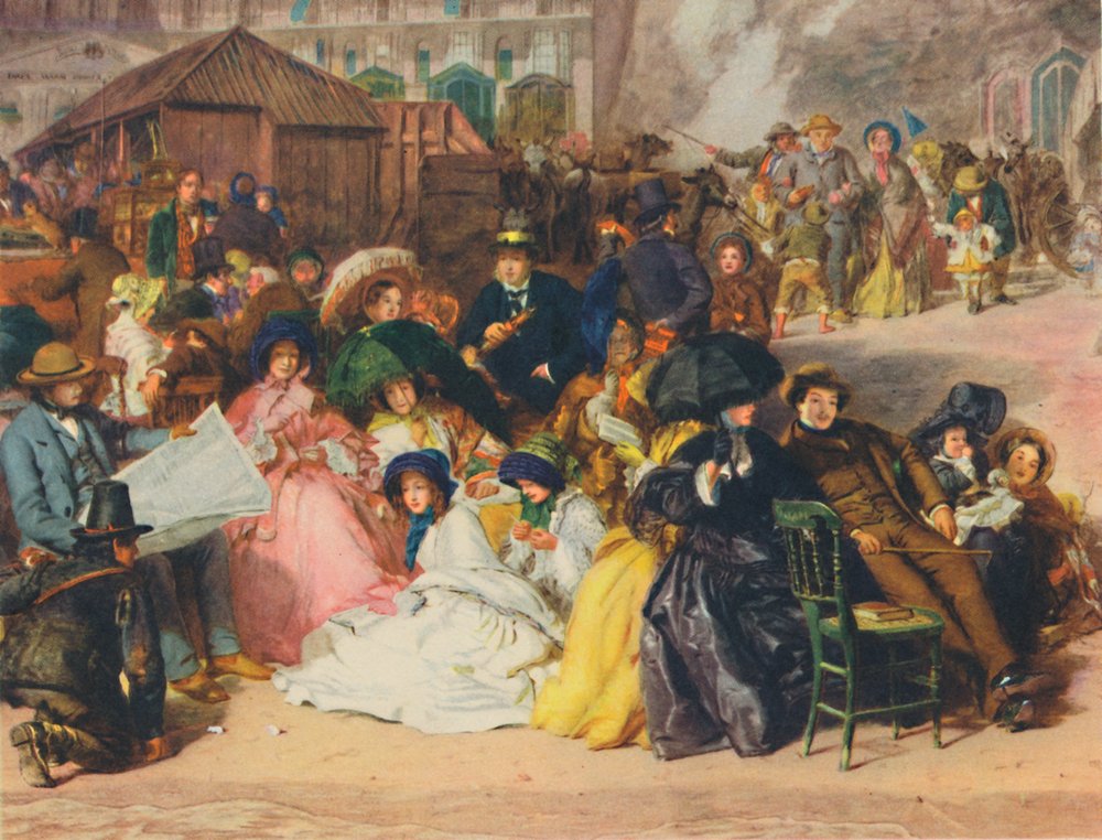 Les plages de Ramsgate, 1854, 1948 | William Powell Frith