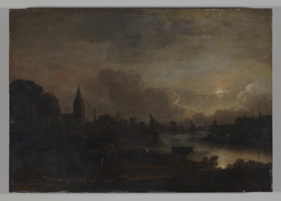 Paysage au clair de lune | Aert van der Neer | Estampe d'art