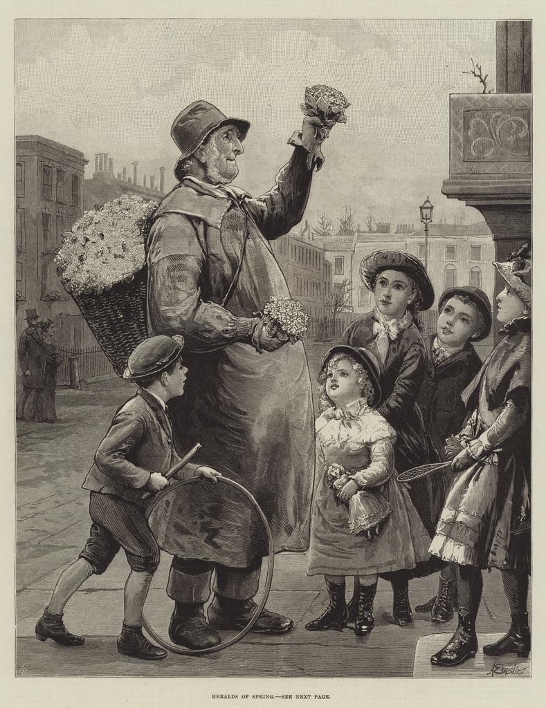 Hérauts du printemps | Alfred Edward Emslie