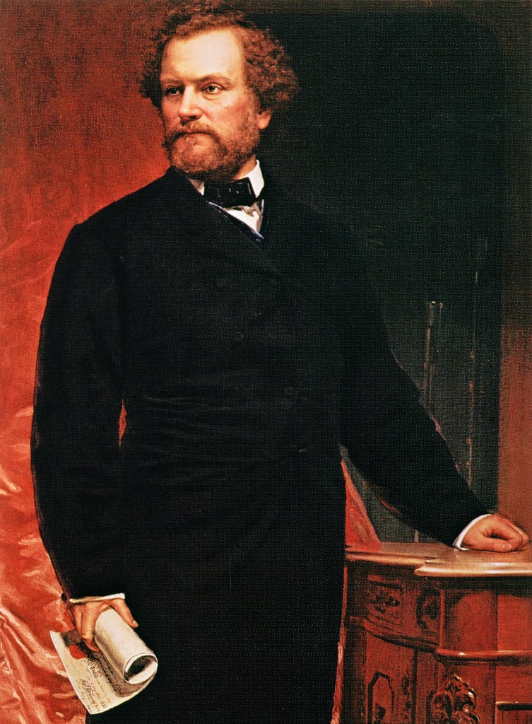 Portrait de Samuel Colt, inventeur du revolver